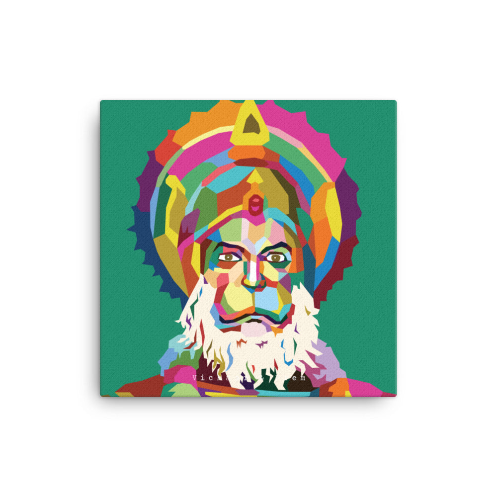 Hanuman Pop Art Canvas Print – Vichaar & Prem