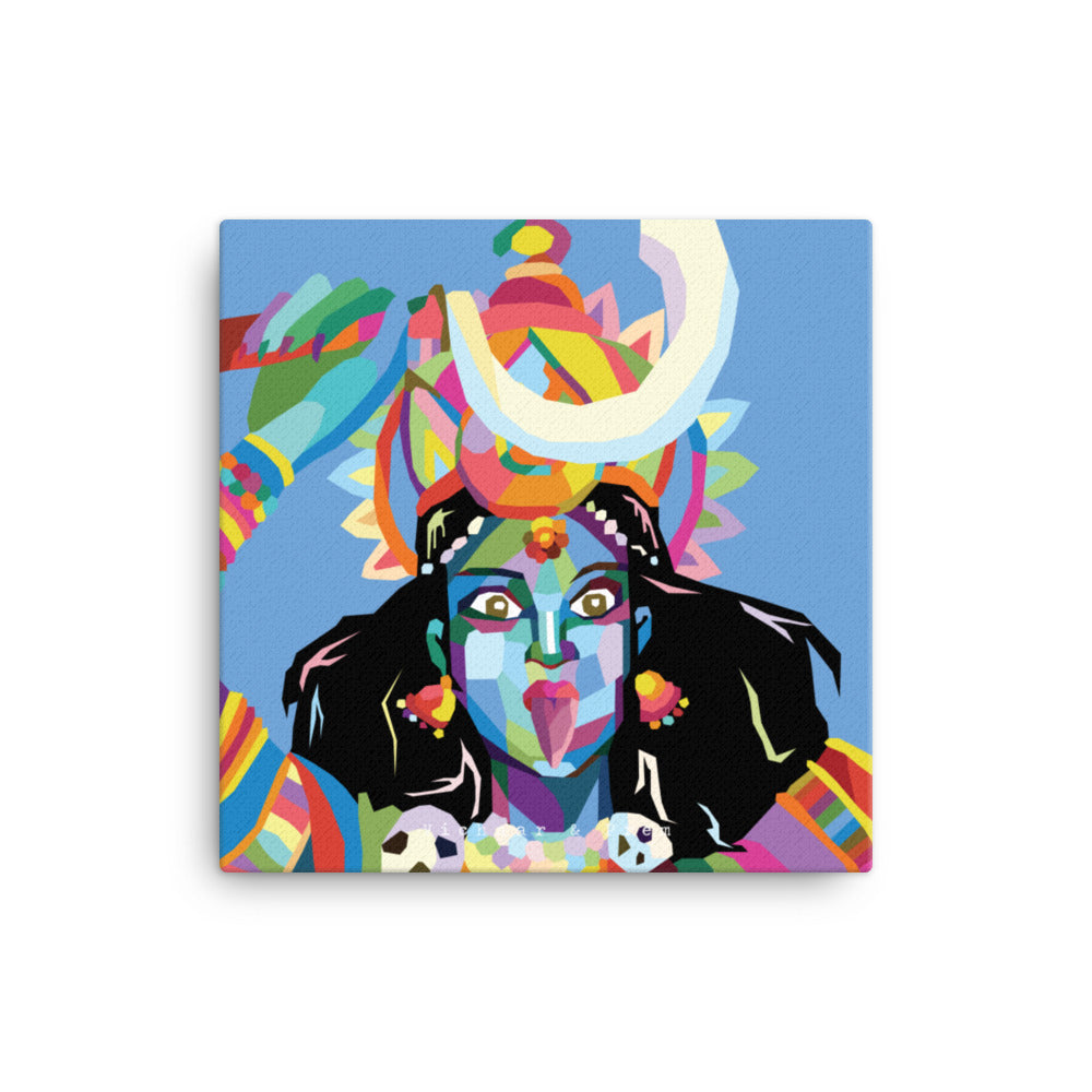 Kali Pop Art Canvas Print – Vichaar & Prem