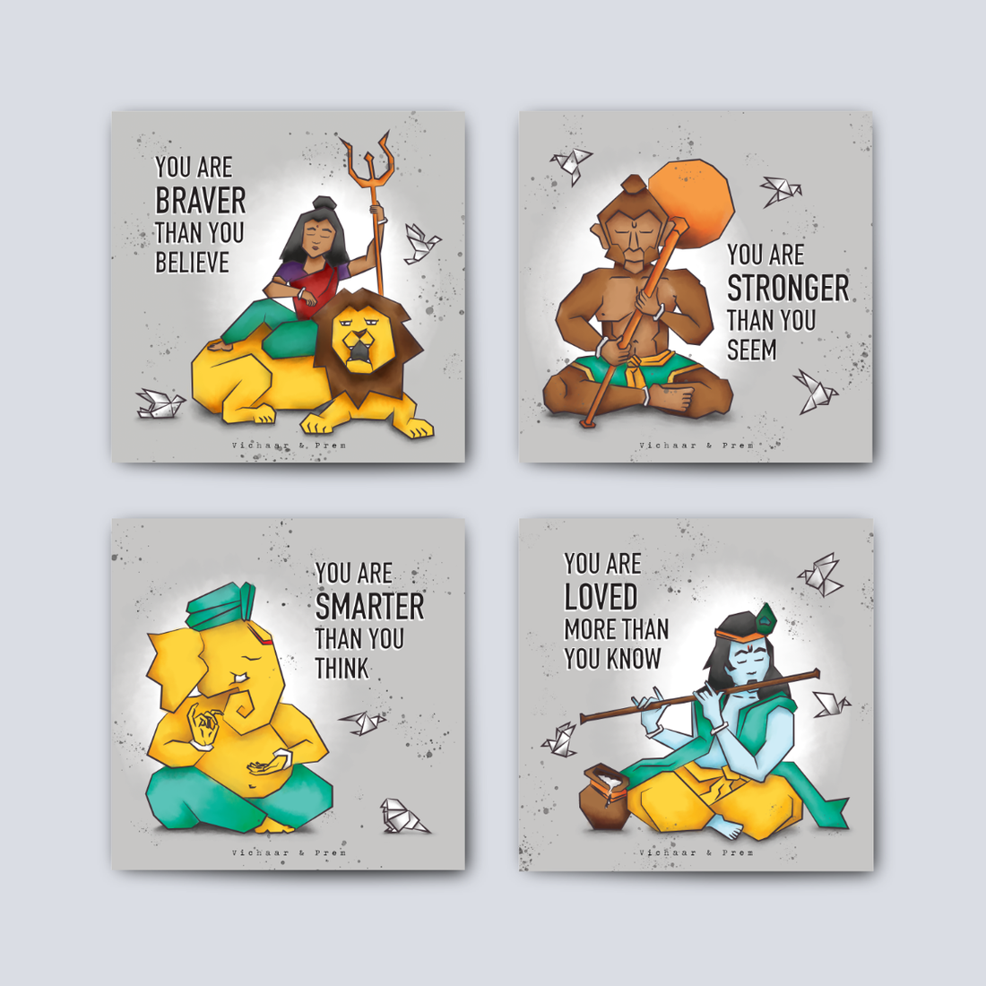 'You are...' Poster Set – Vichaar & Prem