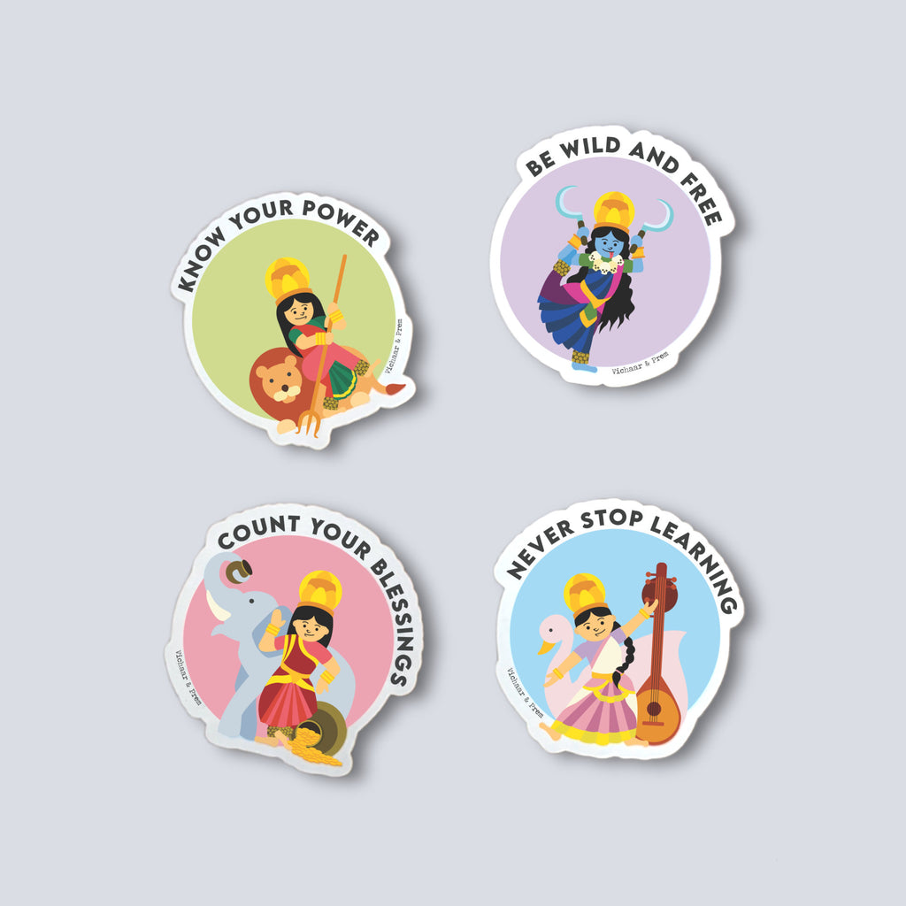 'Devi' Sticker Pack – Vichaar & Prem
