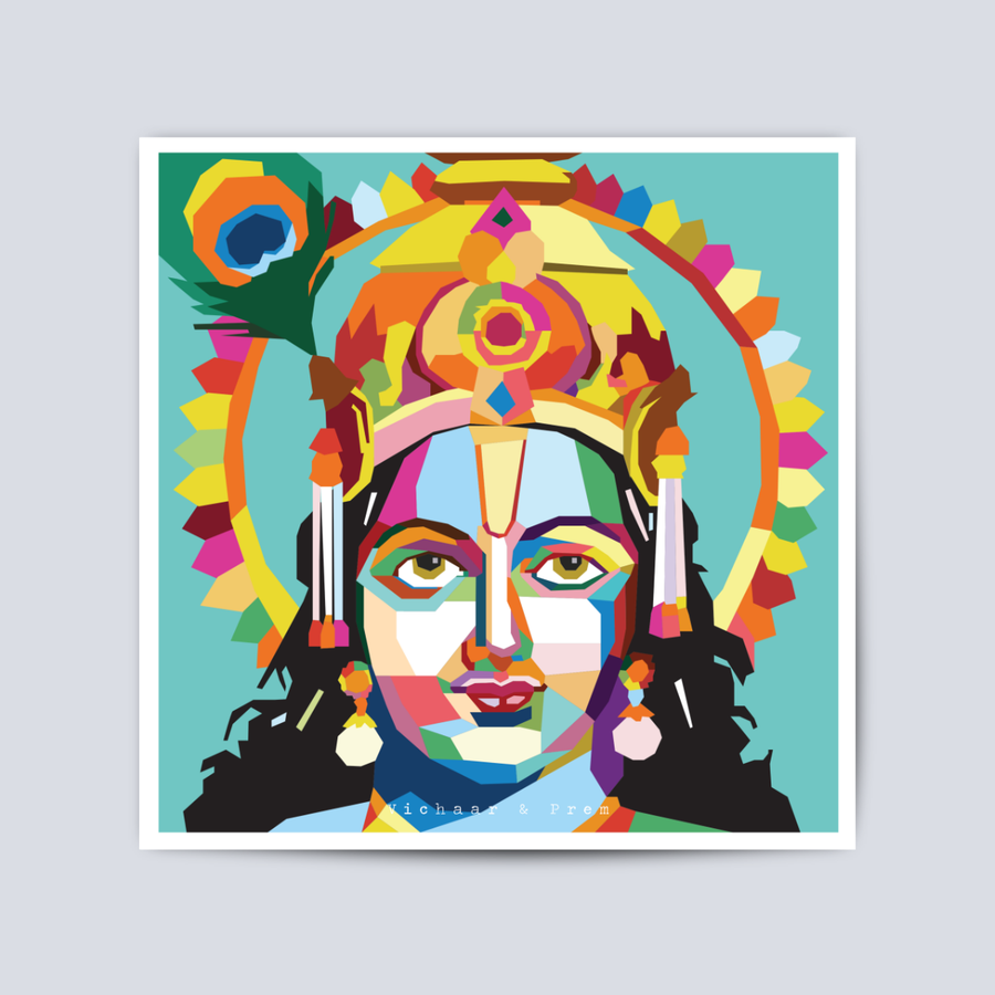 Pop Art Deities-1 Poster Set – Vichaar & Prem